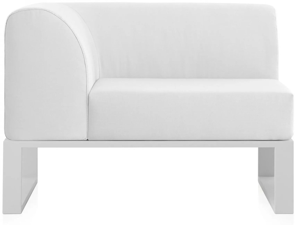 Designové zahradní sedačky Ploid Corner Module Left