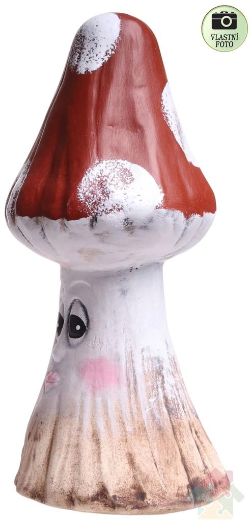 Zahradní dekorace houba Puntík