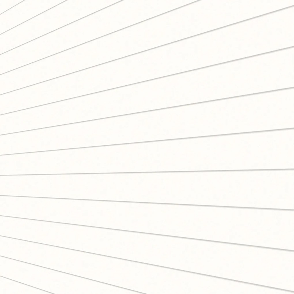 Nástěnný a stropní dekorační panel, lesklá bílá, 200 x 20,2 x 1 cm