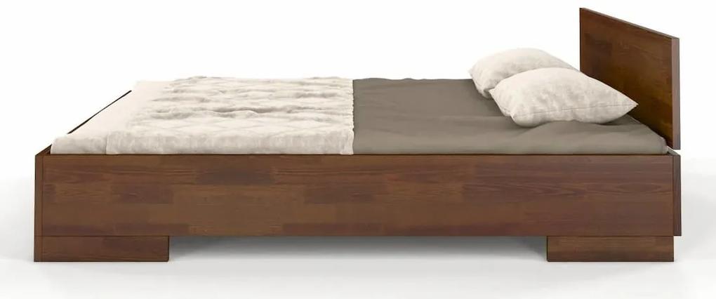 Prodloužená postel Spektrum - borovice   , Borovice přírodní, 140x220 cm