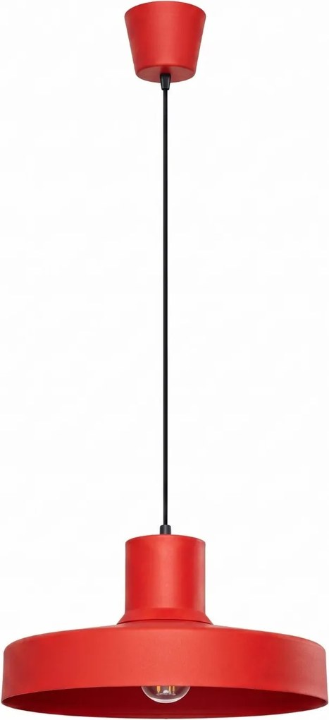 Sollux Lighting Závěsné svítidlo BILO červené
