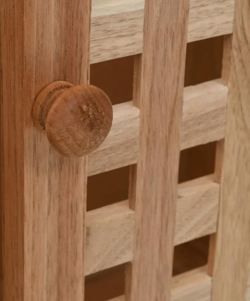 vidaXL Skříňka pod umyvadlo masivní ořechové dřevo 66 x 29 x 61 cm [247097]