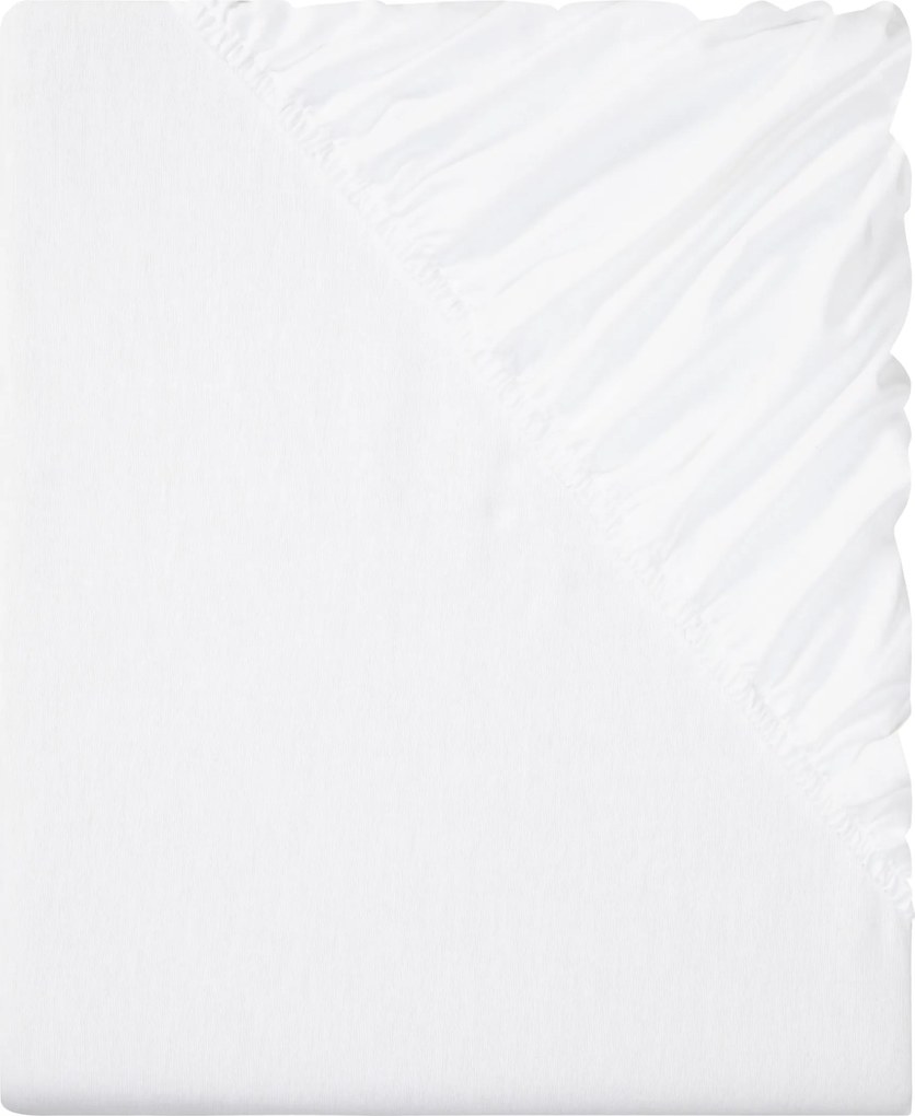 Livarno home Napínací prostěradlo z jemného flanelu, 180-200 x 200 cm (bílá)