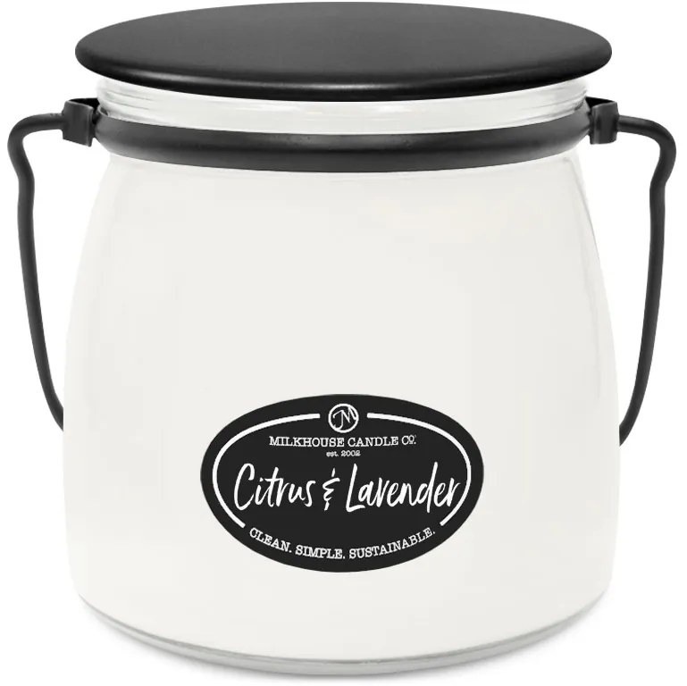 Milkhouse Candle Co. Milkhouse Candle Co. – vonná svíčka Citrus & Lavender (Citrusy a levandule), 454 g
