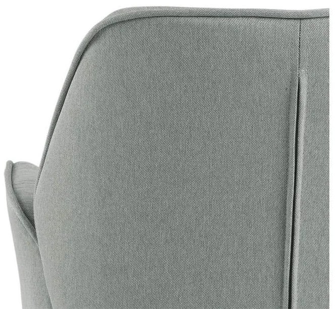 Designová židle Ariella světle šedá - černá