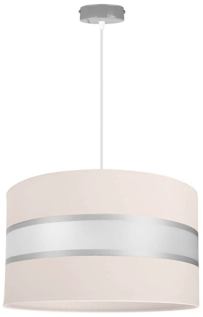 Závěsné svítidlo Elegance, 1x textilní stínítko (výběr z 5 barev), (výběr ze 3 barev konstrukce), (fi 35cm)