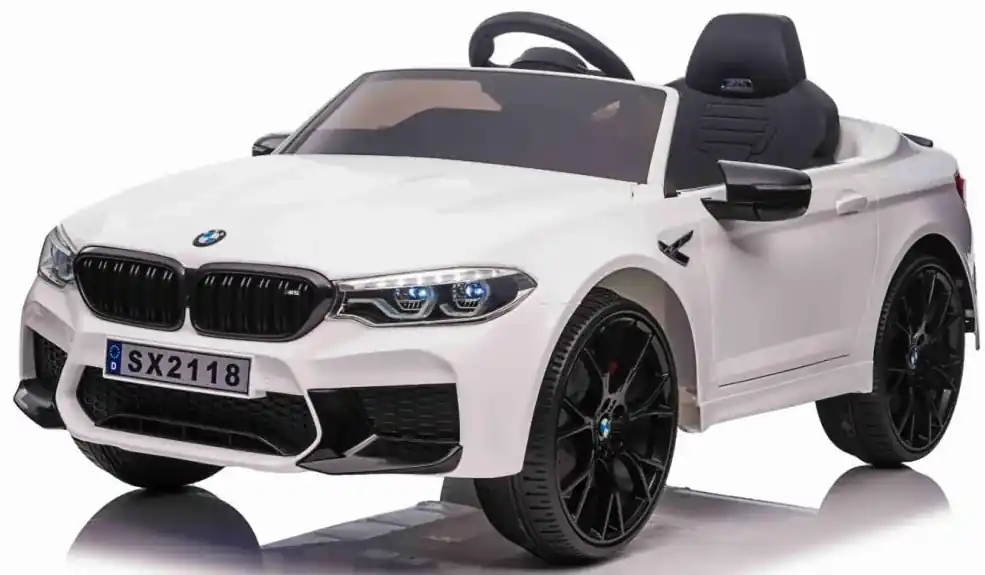 Mamido Elektrické autíčko BMW M5 Drift bílé 24V | BIANO