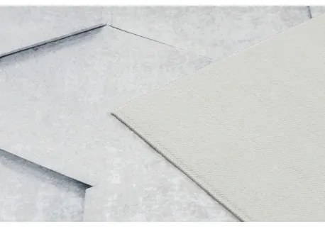 Dywany Luszczow Kusový koberec ANDRE pratelný 1180 Šestiúhelník Plástev Medu 3D protiskluz, bílá / zlato Rozměr koberce: 80 x 150 cm
