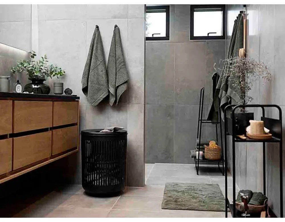 Khaki froté ručník 50x100 cm Classic – Zone