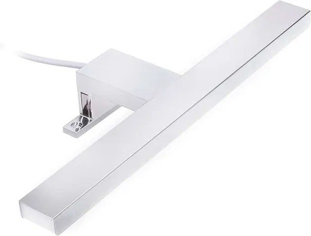 LED koupelnové osvětlení 3v1 WO827, 40 cm, stříbrná