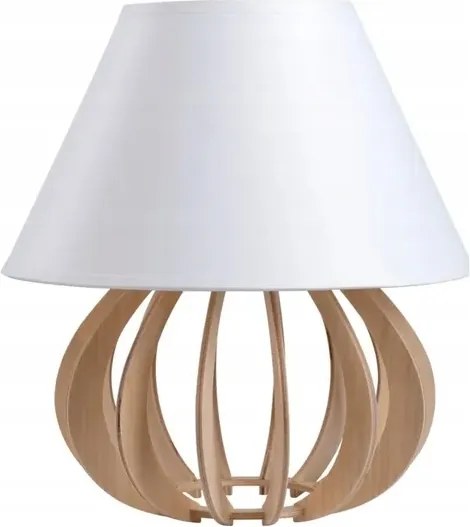 Noční lampa Nora E27 bílá