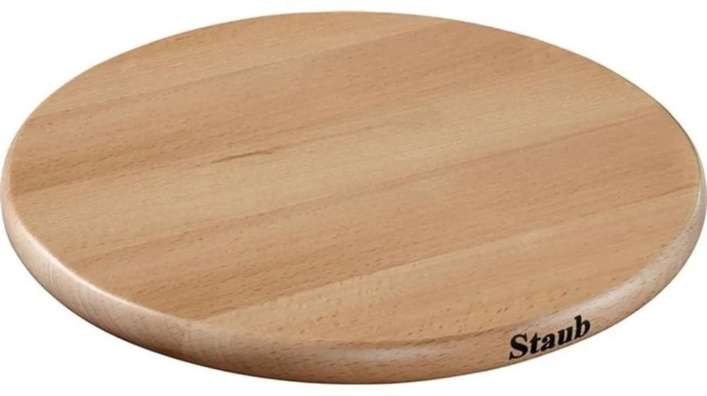 Staub Dřevěná podložka magnetická 16,5 cm