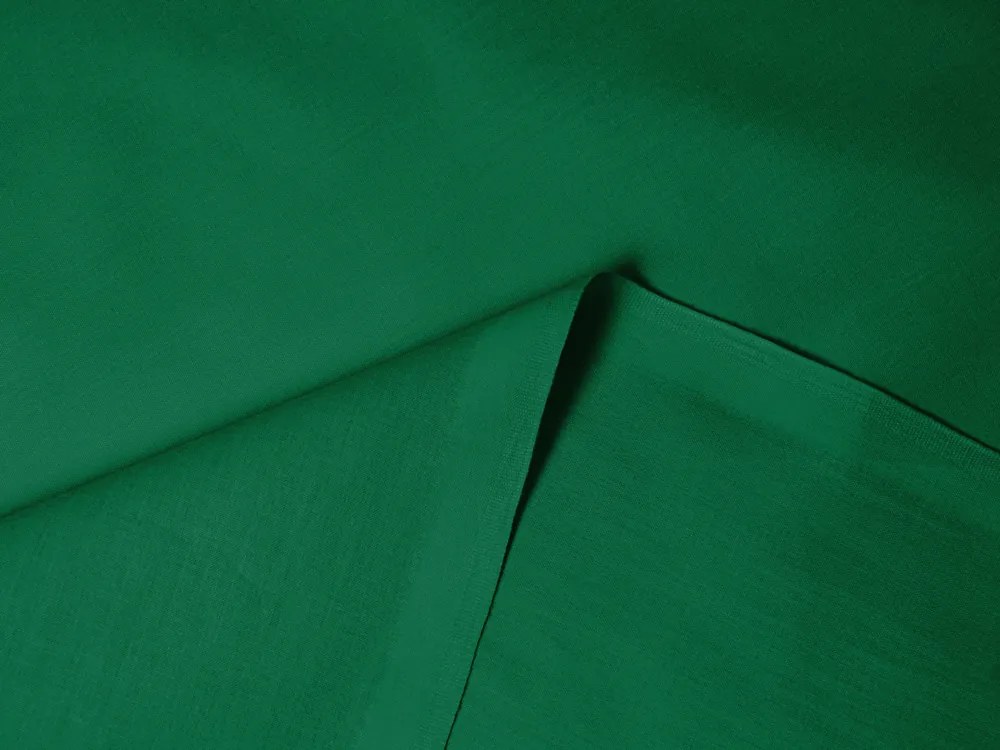 Biante Bavlněný běhoun na stůl Moni MOD-505 Zelený 35x160 cm