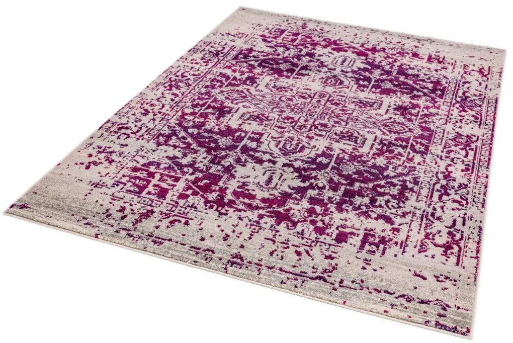 Růžový  koberec Dinamo Oriental Fuchsia Rozměry: 120x170 cm