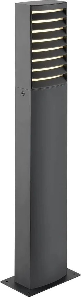 LA 1008385 RASTERLYS POLE 70 Stojací lampa, 2700/3000 K, IP65, obdélníkový, antracitní - BIG WHITE (SLV)