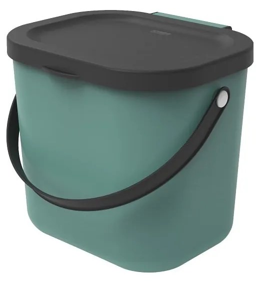 Zelená nádoba na kompostovatelný odpad 6 l Albula - Rotho