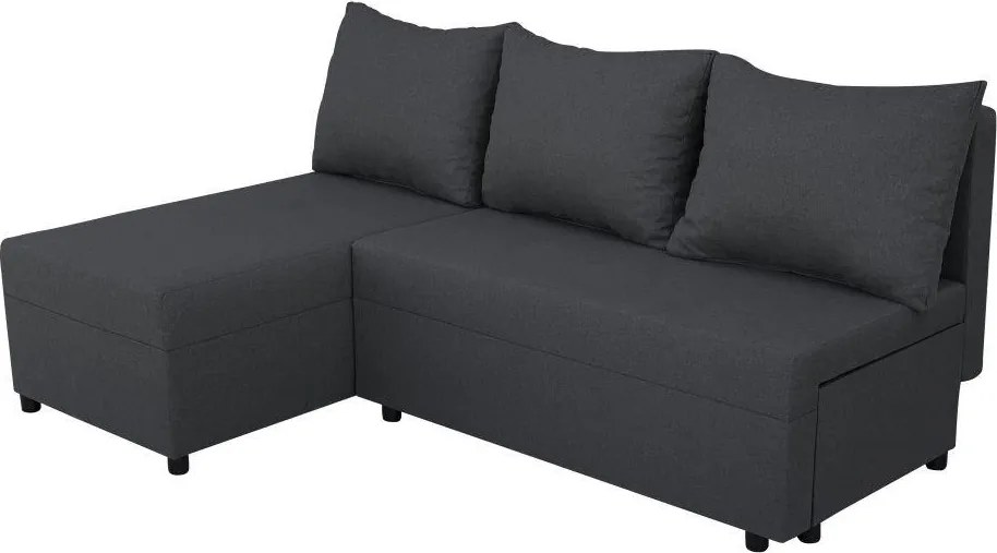 XXXLutz SEDACÍ SOUPRAVA, dřevo, textil, tmavě šedá Ti'me - Sedací soupravy - 000371000101