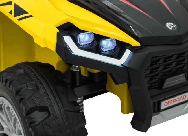 Elektrická čtyřkolka Quad Sport TX 4×4 žlutá