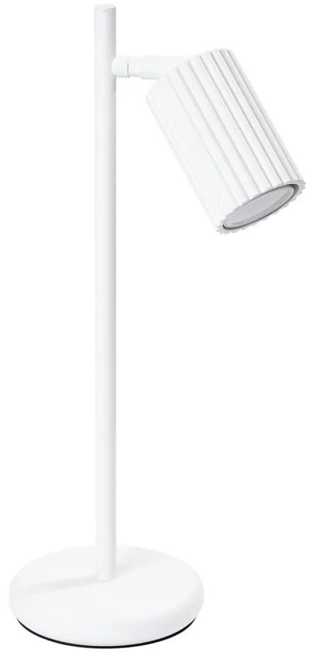 Sollux SL.1548 - Stolní lampa KARBON 1xGU10/10W/230V bílá