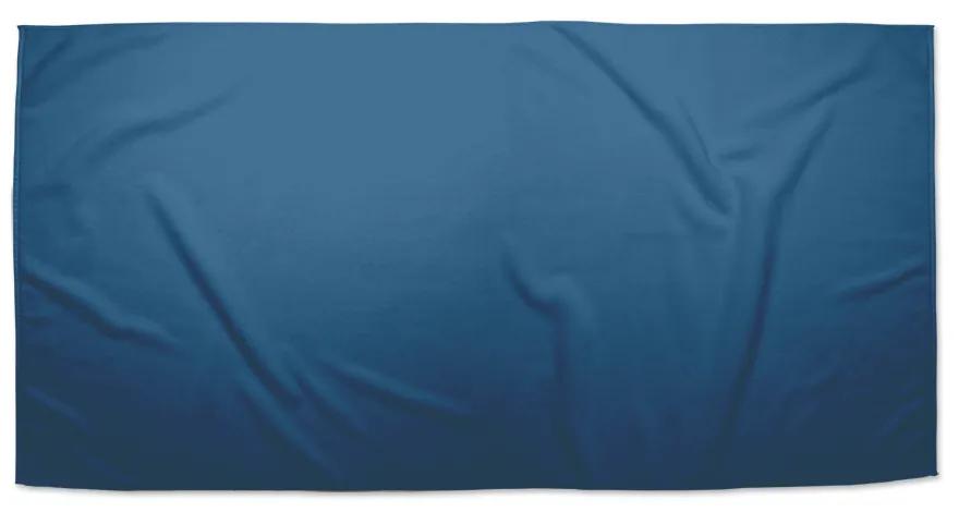 Ručník SABLIO - Indigově modrá 30x50 cm