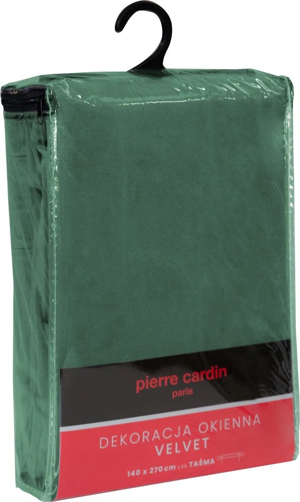 ZATEMŇOVACÍ ZÁVĚS NA PÁSCE PIERRE CARDIN SIBEL 140X270 CM TMAVOMÁTOVÁ