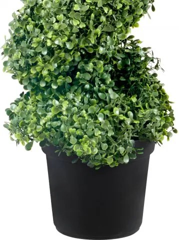 Umělé topiary Zimostrázové stromy, 1,2 m vysoké (2 kusy) Umělá topiová rostlina