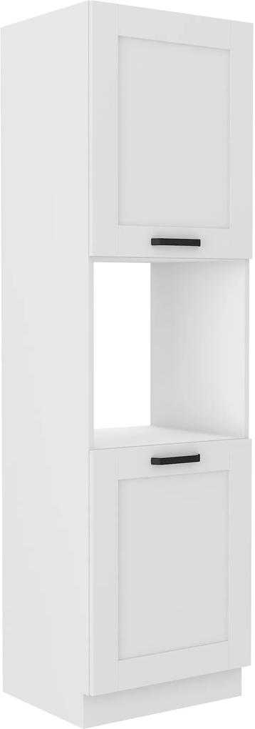 STL 60 cm skříňka vysoká 2D na vestavnou troubu LUNA Barevné provedení LUNA: Bílá / Jílově šedá