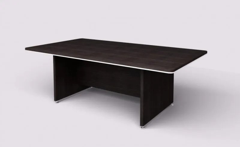b2b partner Jednací stůl WELS, 220 x 120 x 76,2 cm, wenge (203636)
