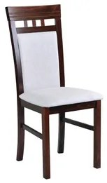 Jídelní židle MILANO Bílá Tkanina 10