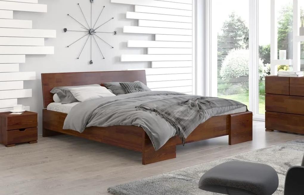Zvýšená postel Hessler - borovice   ,  160x200 cm