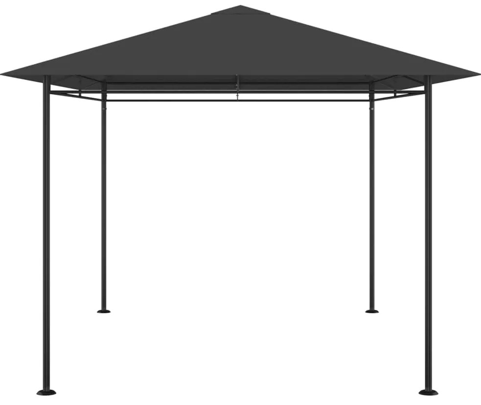 vidaXL Marketos Altán 384x281x270 cm antracitový 180 g/m²