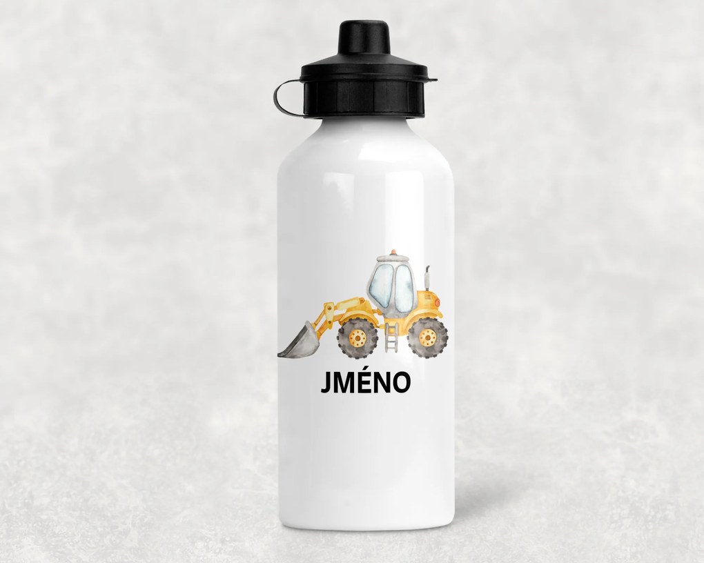 Domovi Hliníková láhev se jménem Nakladač - sportovní víčko 500ml