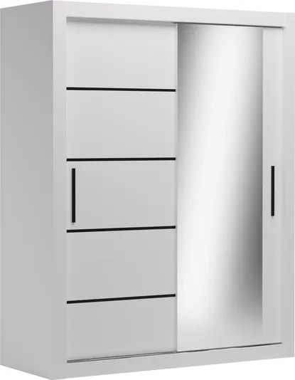 ADRK Furniture Posuvná skříň MOX 160 ADRK-SW-MOX-160-W