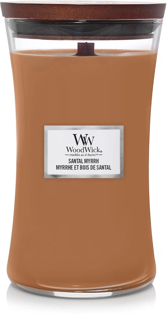 Svíčka woodwick santal myrrh 609 g