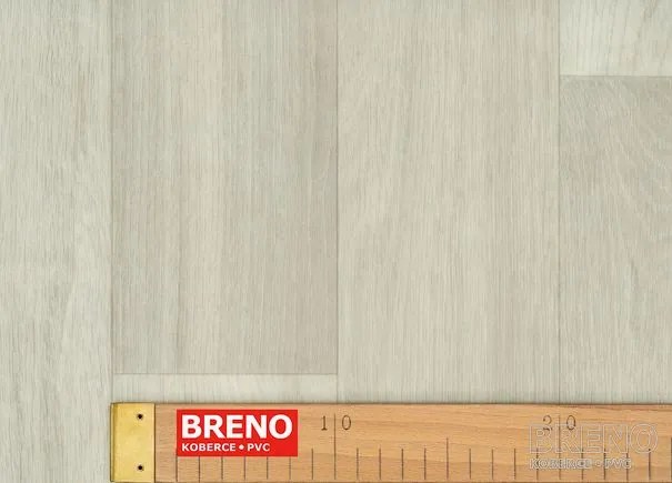Breno PVC POLARIS Natural Oak 160S – světlé dřevo, šíře 400 cm