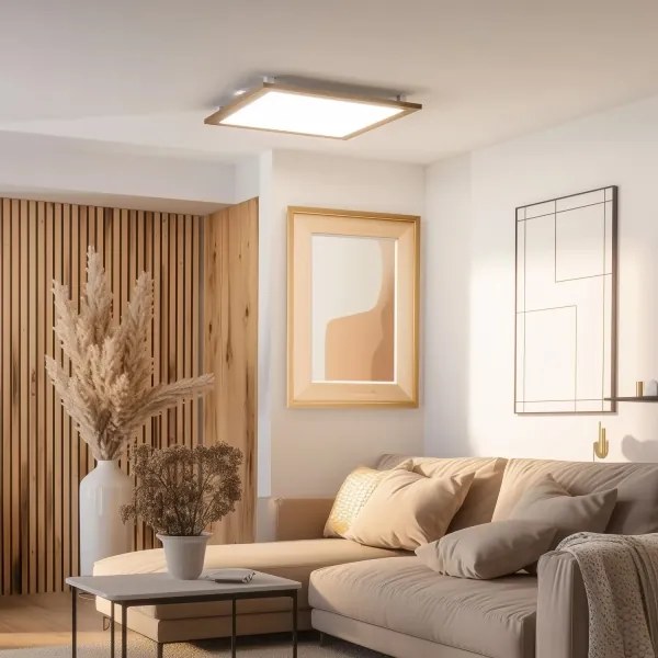 Eglo - LED Přisazený panel SALOBRENA LED/31W/230V hnědá