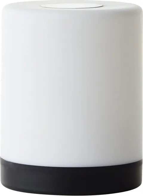 Brilliant G40955/06 AKU stolní lampa ARO RGB černý lem USB-A, IP44