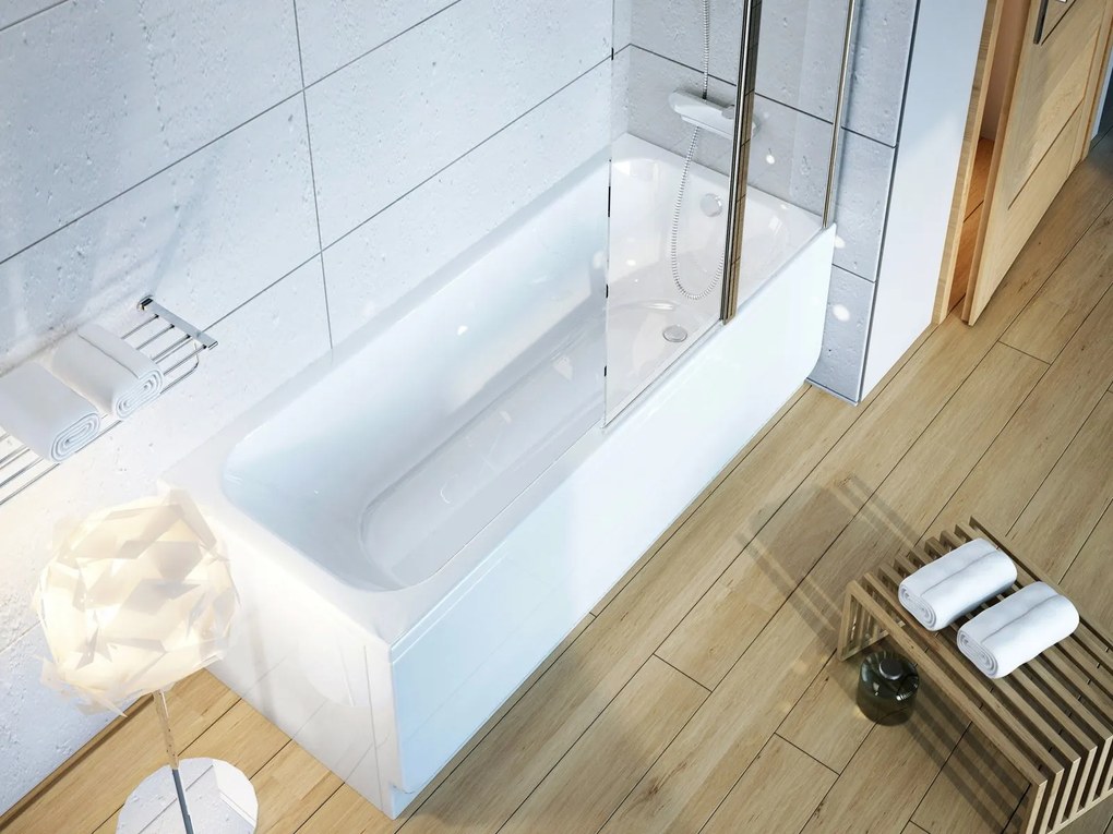 Ravak Chrome vana obdélníková 180 x 80 cm bílá CE21000000
