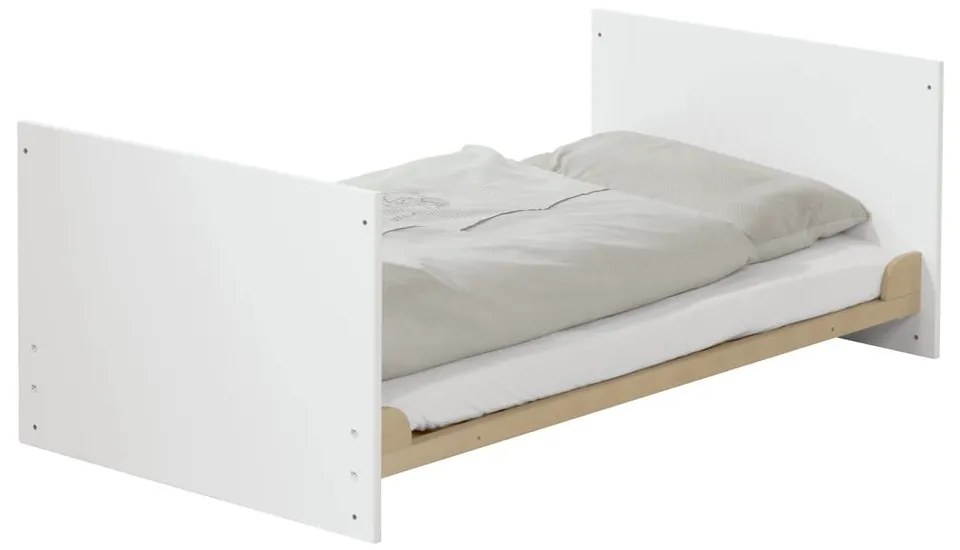Bílá postýlka 70x140 cm Gabriella – Roba