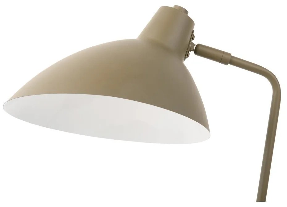 Zelená stolní lampa s kovovým stínidlem (výška 49 cm) Casque – Leitmotiv