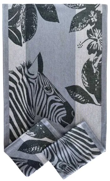 SVITAP sleep well Kuchyňské utěrky Extra savé Zebra 50x70 cm, 3 ks