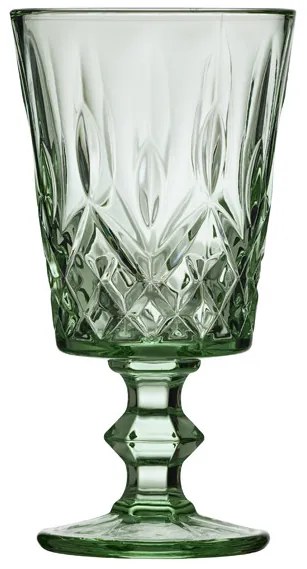 Lyngby Glas Sklenice na víno Sorrento 29 cl (4 ks) Green