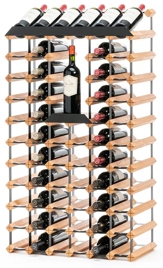 Stojan na víno RAXI s kapacitou 58 lahví