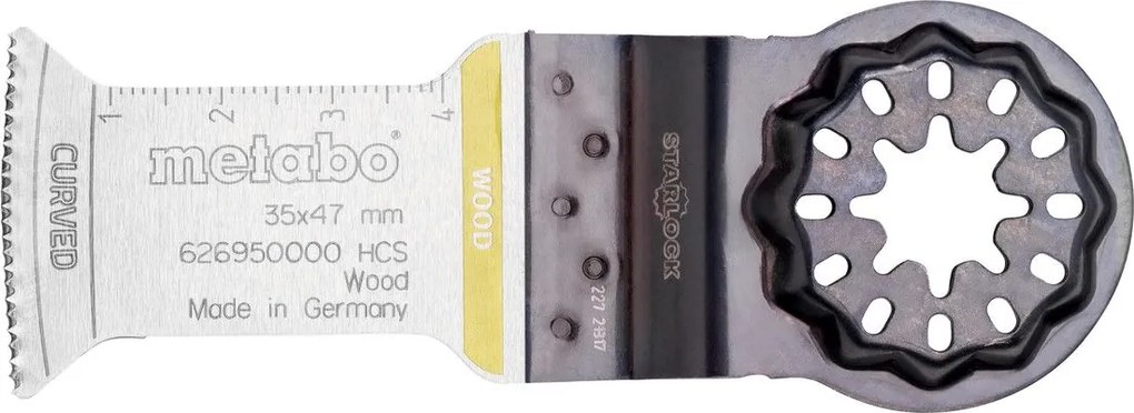 Sada 5 pilových listů Metabo Starlock, dřevo, HCS, 32 mm (626951000)