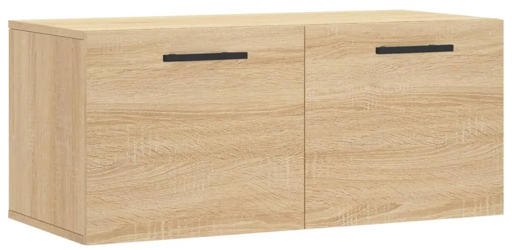 Nástěnná skříňka dub sonoma 80 x 36,5 x 35 cm kompozitní dřevo