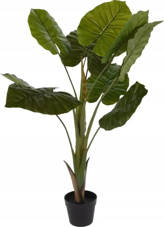 Umělá rostlina Alocasia Wentii, výsoká, 110 cm