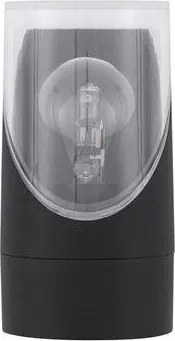 NV 9492720 Venkovní nástěnné svítidlo SELENA antracitový hliník a čirý akryl E27 1x12W 220-240V bez žárovky IP65 - NOVA LUCE