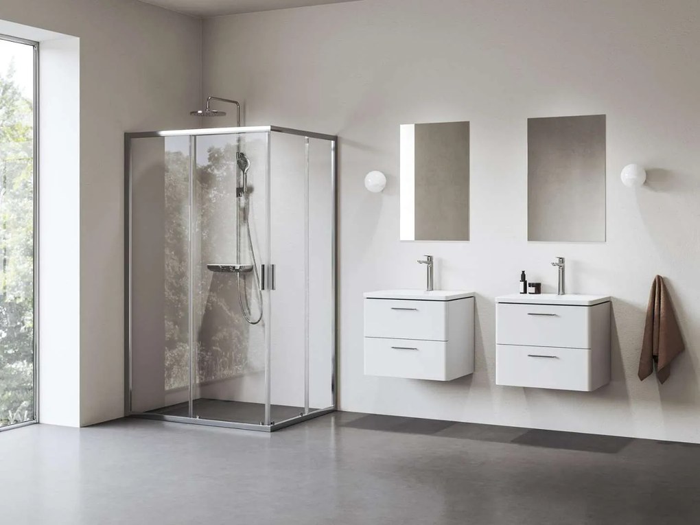 Ravak Blix II - Sprchové dveře NBLRV2K-120, 120x195 cm, chrom/čiré sklo 1XMG0C00Z1