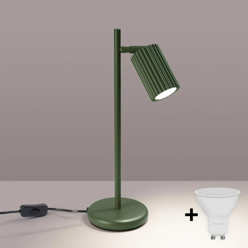 BRILAGI - LED Stolní lampa CRESTO 1xGU10/10W/230V zelená