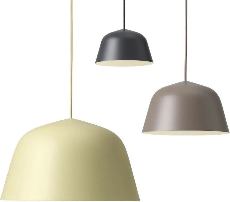 Muuto Závěsná lampa Ambit Ø16,5, black 15354